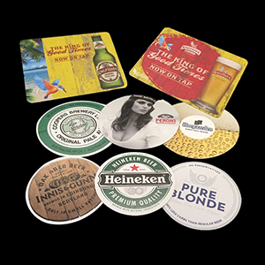Coasters Custom Branded! No.1 Price, Quality & Turnaround.