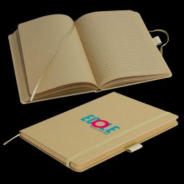 Omega Notebook - Kraft | Dynamic Gift NZ - Promotional Gifts at Factory ...