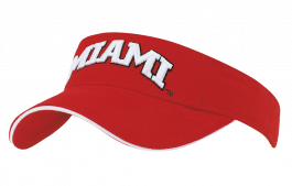 Brushed Heavy Cotton Visor Custom Branded At LOW Prices