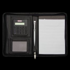 A5 PU Zip Round Compendium Branded At New Zealand's Lowest Prices