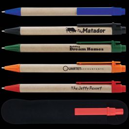 Matador Cardboard Pen | Dynamic Gift NZ - Promotional Gifts at Factory ...