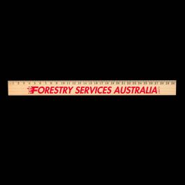 Axis 30cm Wooden Ruler Branded At Factory Direct Prices