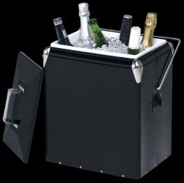 Get Our Retro Cooler Box Custom Printed With Your Logo!