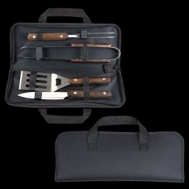 Custom BBQ Set - Wooden Handle From New Zealand's #1 Promo Supplier