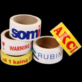 Get Our Custom Print Packing Tape Custom Printed With Your Logo!